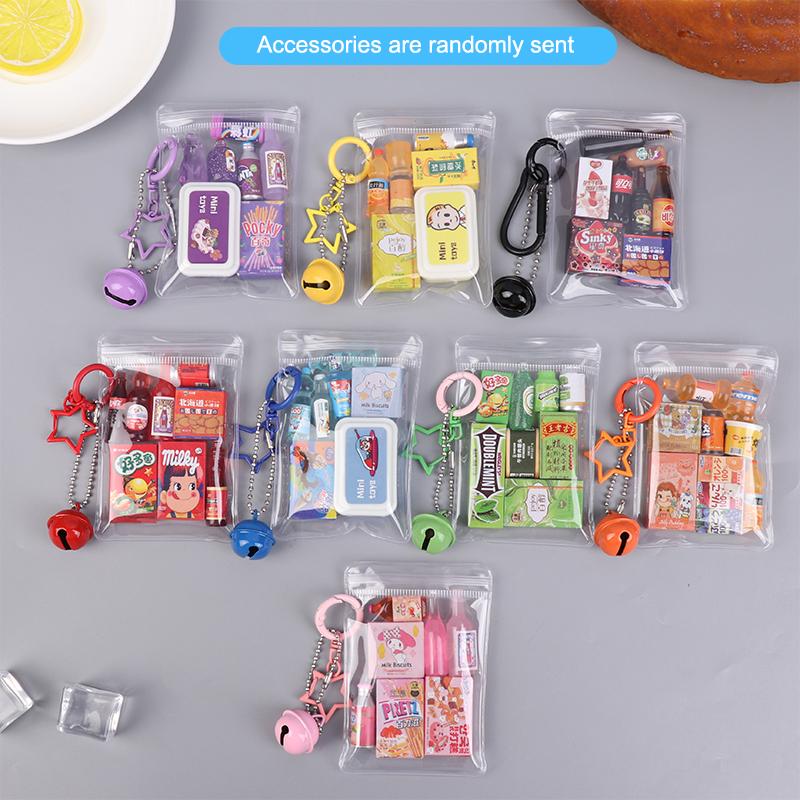 Mainan Beg Makanan Mini, Reka Bentuk Kreatif, Mainan Makanan Simulasi ...