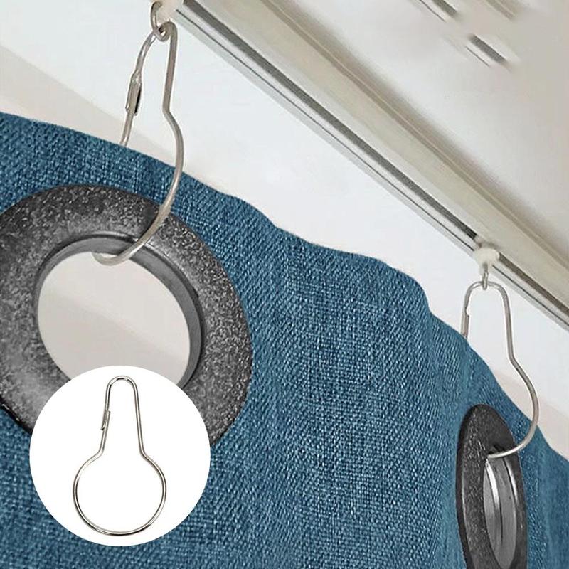 Shower Curtain Buckle Gourd Buckle Metal Galvanized Gourd Hook - TikTok ...