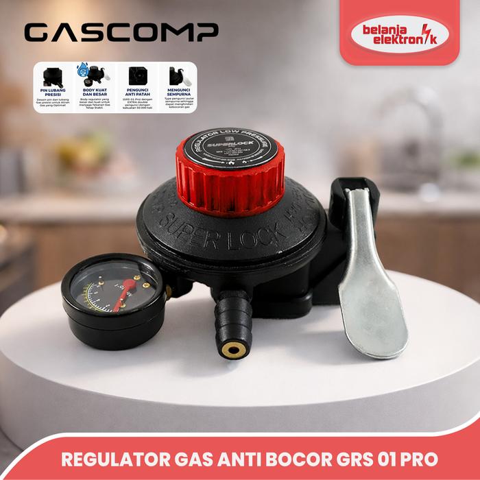 Jual GASCOMP REGULATOR GAS SUPERLOCK TEKANAN RENDAH GRS-01 PRO ...