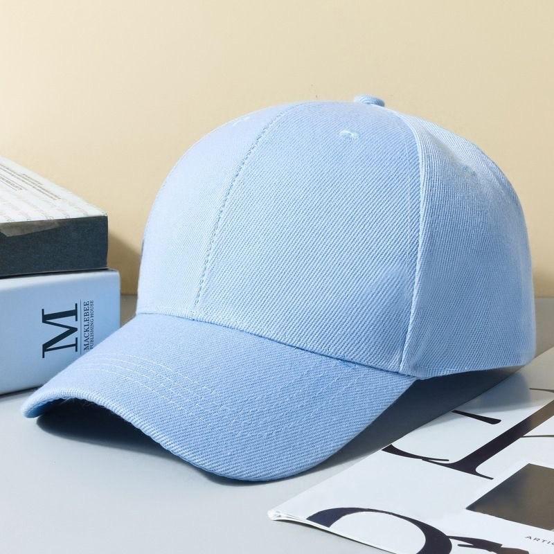 [Spring] Unisex Plain Adjustable Hat Topi Visor Melengkung Biasa ...