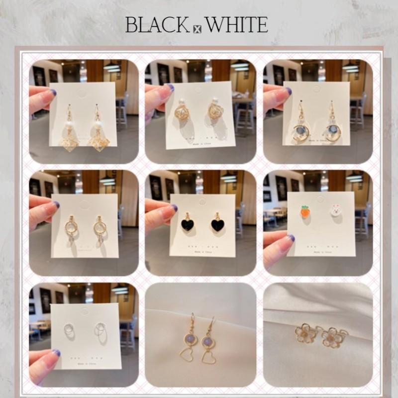 [BnW] 925 Silver INS Korean Fashion New Pearl Earring Temperament ...