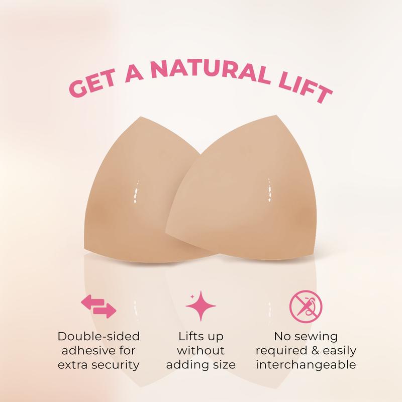 BOOMBA Invisible Lift - Patented Sticky Fashion Bra Inserts - TikTok ...