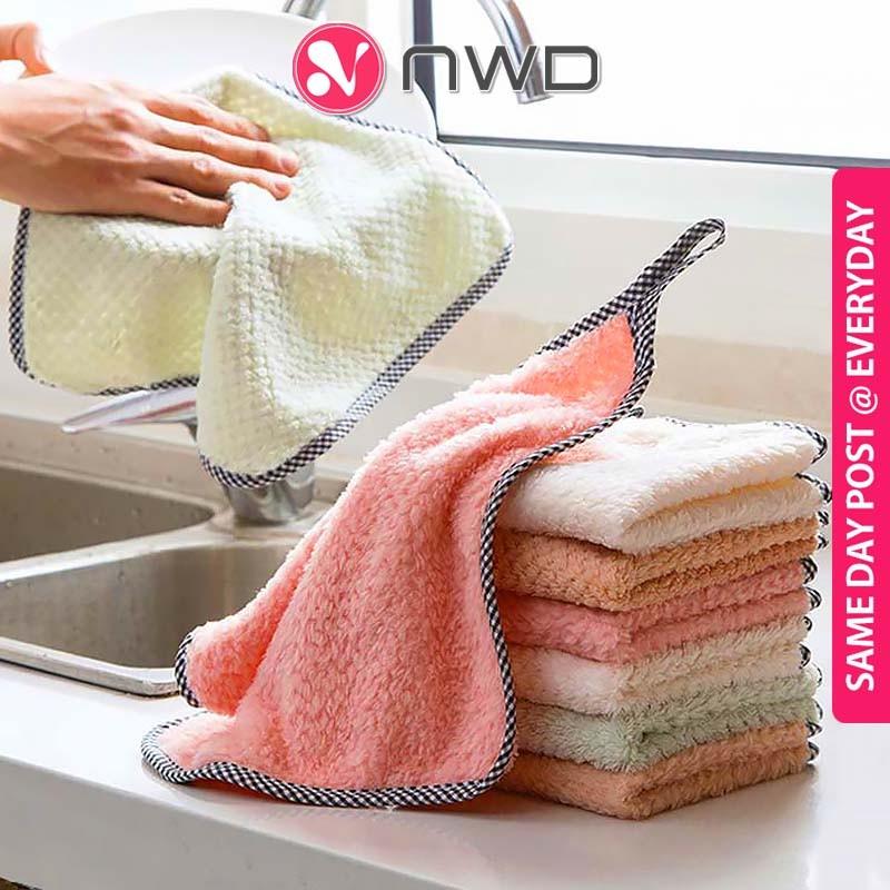 ( HIGH DETERGENCY ) Kitchen Cleaning Cloth Dish Washing Towe - TikTok ...