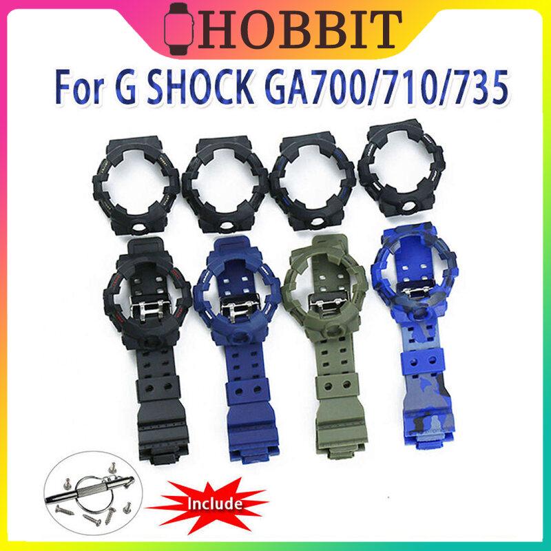 Tali dan Sarung Jam Tangan Getah, Untuk Casio G-shock GA700 GA-700 ...