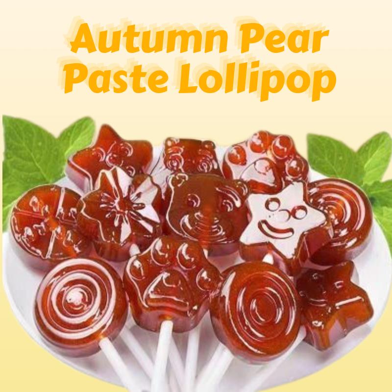 Pear Paste Loquat Lollipop Throat Soother Candy without Additives or ...