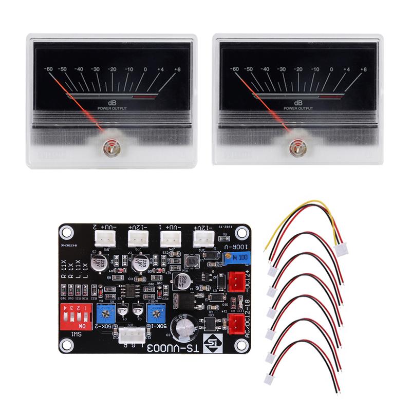 High-Precision VU Meter Power Amplifier DB Meter Preamplifie - TikTok ...