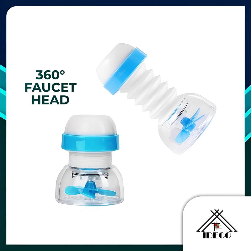 iDECO 360 Rotating Adjustable Extension Filter Faucet Anti-Splash ...