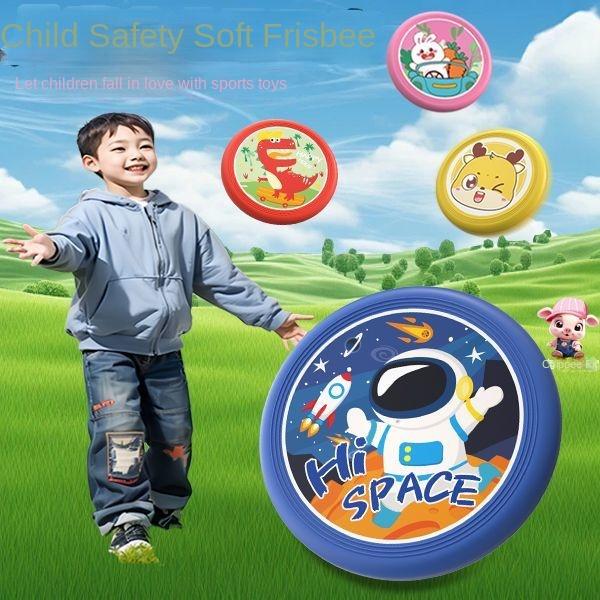 children soft frisbee sports outdoor safety parent-child interaction ...