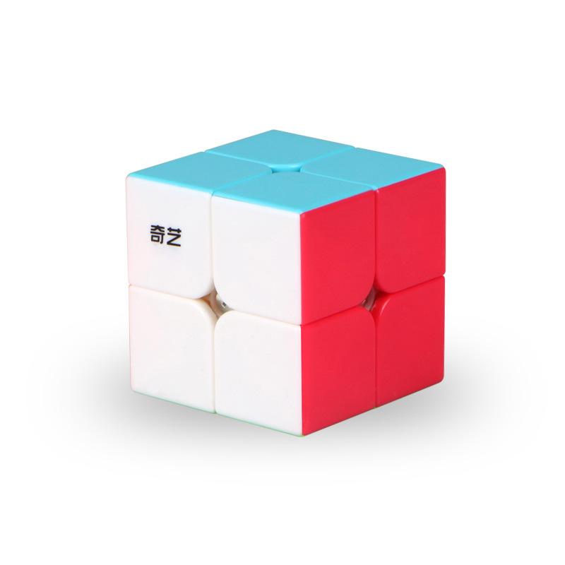 Qiyi Magic Cube Grid Enlightenment S 2x2 Cube Bright Six Colors ...