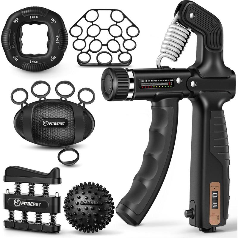 Hand Grip Strength Trainer - 6 Pack with Adjustable Resistance - TikTok ...