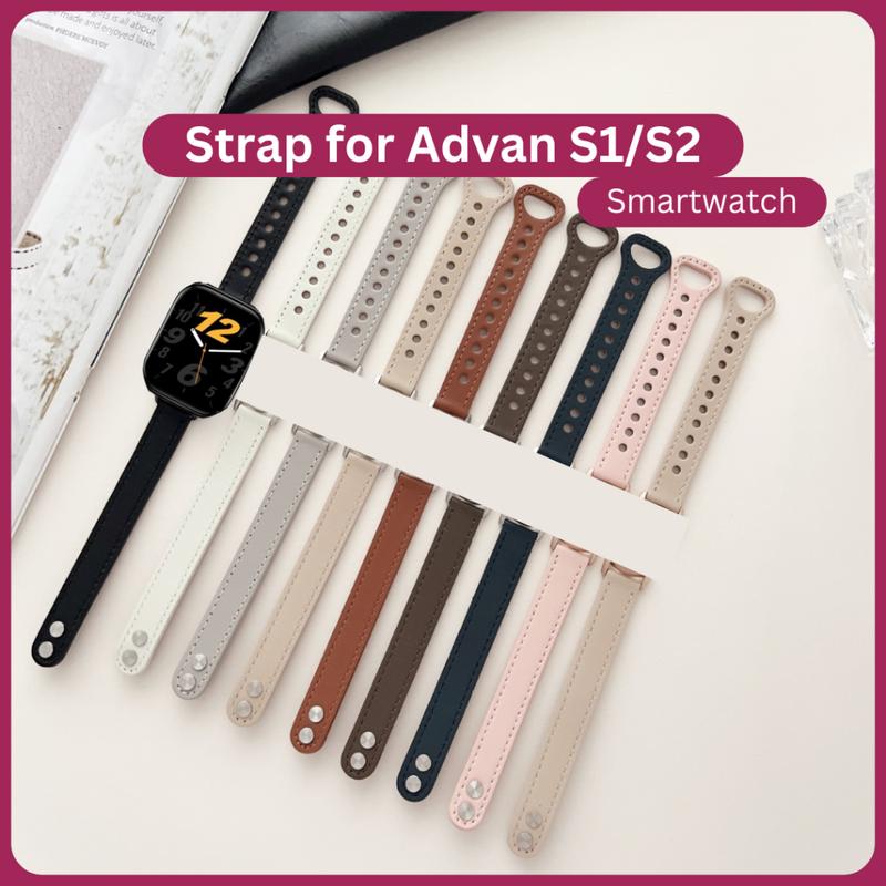 Leather Strap for ADVAN Smartwatch S1 S2 Pro SE1 - Shop | Tokopedia