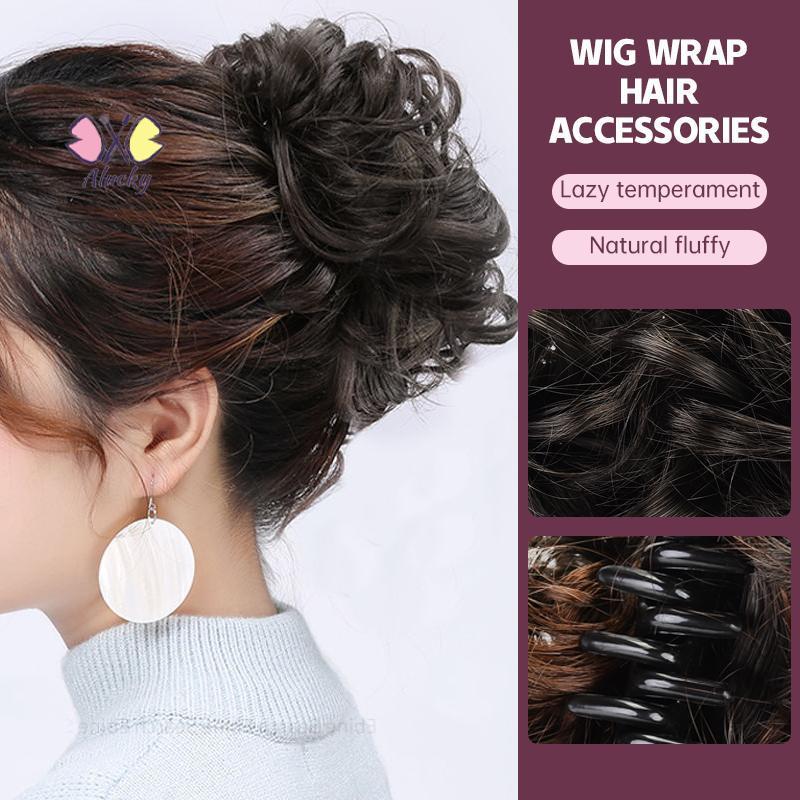 Simulated Hair Slouchy Temperament Wig Loop Long Beard Fluffy - TikTok ...