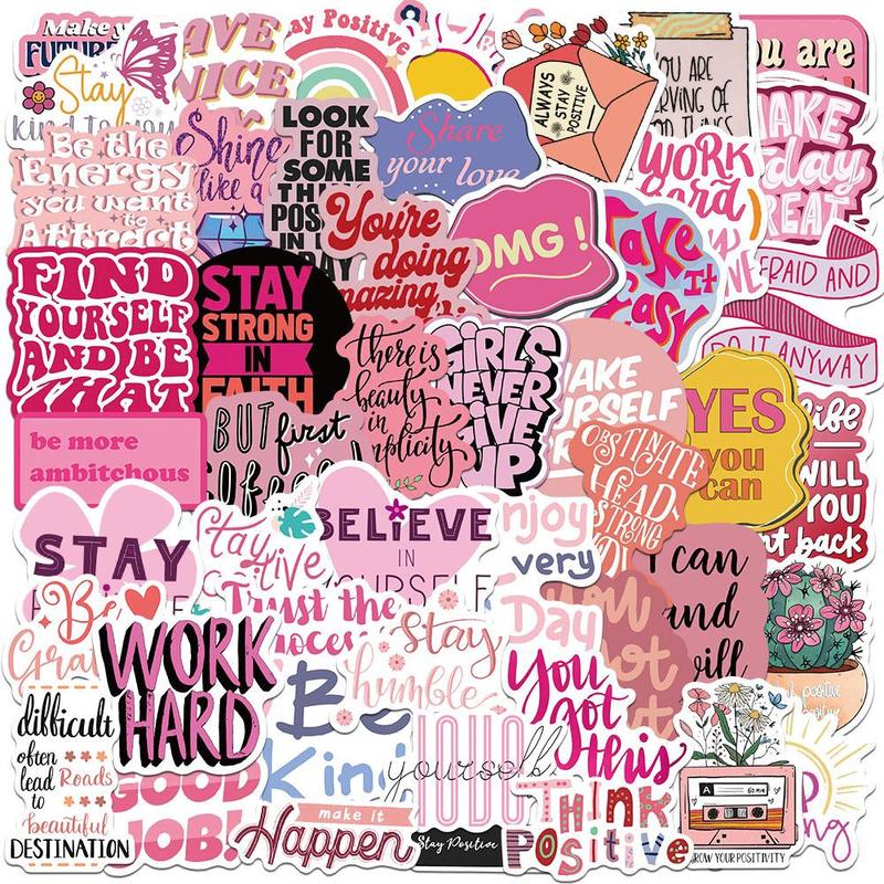 Inspirational Quote Car Stickers, Motivational Phrase Car Decals ...