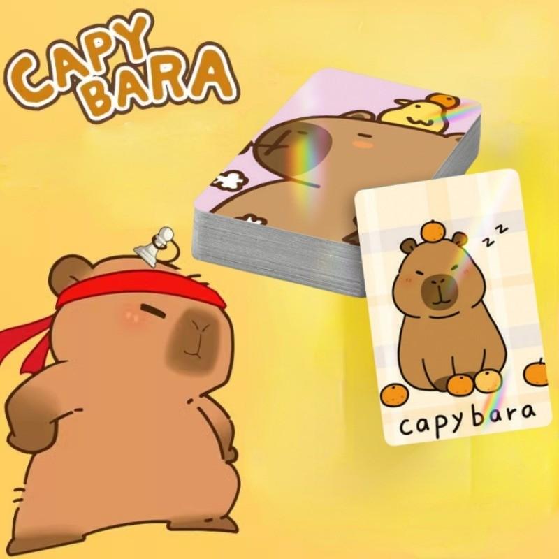 30pcs Anime Capybara Lomo Cards Kapibala Fun Collection Card - TikTok ...