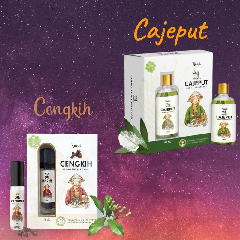 RAED CENGKIH 10ML / CAJEPUT 50ML AROMATHERAPY OIL - TikTok Shop Malaysia