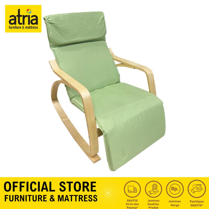 Atria London Kursi Goyang Kursi Malas Dengan Sandaran Kaki Chairs ...