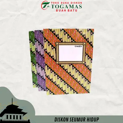 BUKU HC A6 OKTAVO 100/200 LEMBAR OKEY Computers & Office Equipment ...