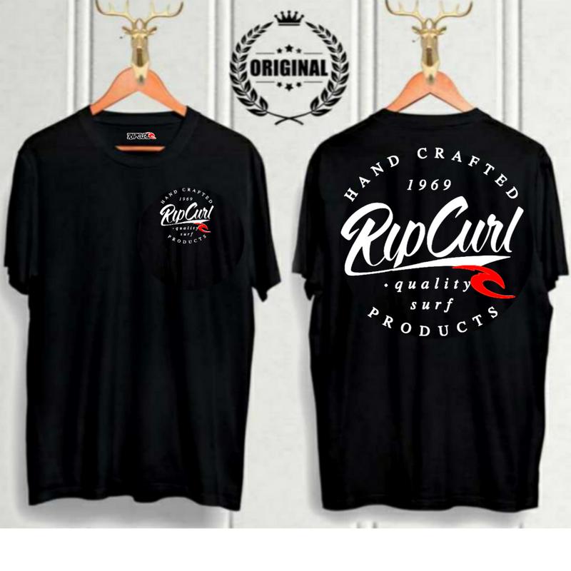Men's Short - Sleeve T - Shirt Crew Neck Cotton COD, Rip Cur - TikTok ...