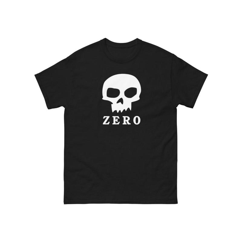 Zero skate zero skateboards skull retro skateboarding t shirt designs ...