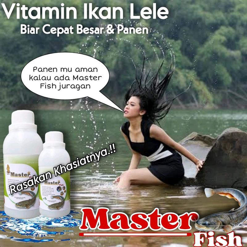 PROBIOTIK PENGGEMUK IKAN LELE MASTER FISH 500ML - Shop | Tokopedia