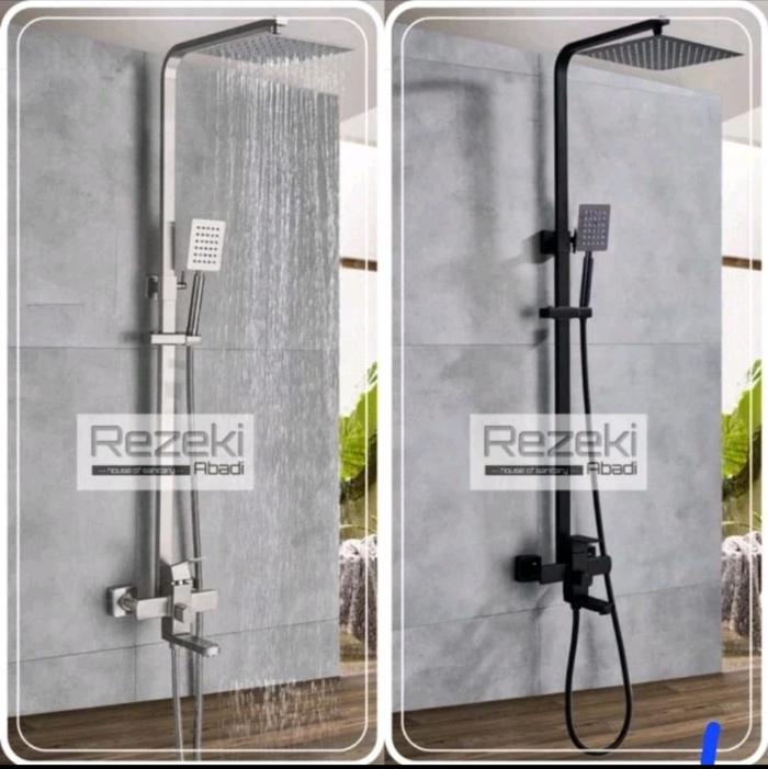 Promo Shower Column Set SUS304 / Shower Mandi / Kran Panas Dingin ...
