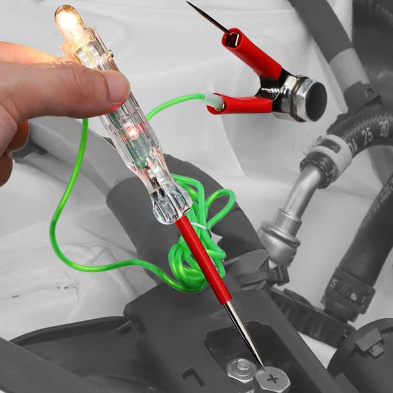 Penguji Litar Voltan Elektrik Jenis Pen, Panjang, 3V-24V, dengan ...
