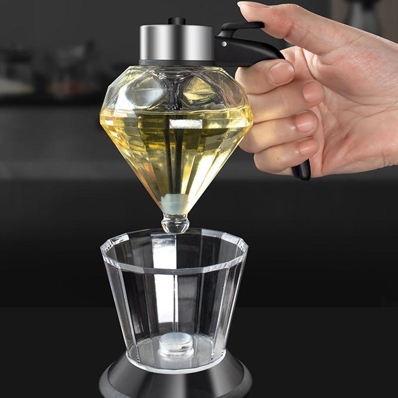 Glass Oil Bottle, Shape Oil Can, Shaped Honey Dispenser, 7Oz - TikTok ...