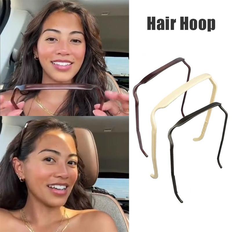 Square Hair Band Hairstyle Fixator Invisible Hair Hoop Multicolored ...
