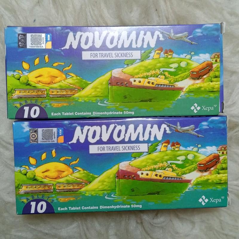 Novomin obat mabuk perjalanan Bebas Gluten - Shop | Tokopedia