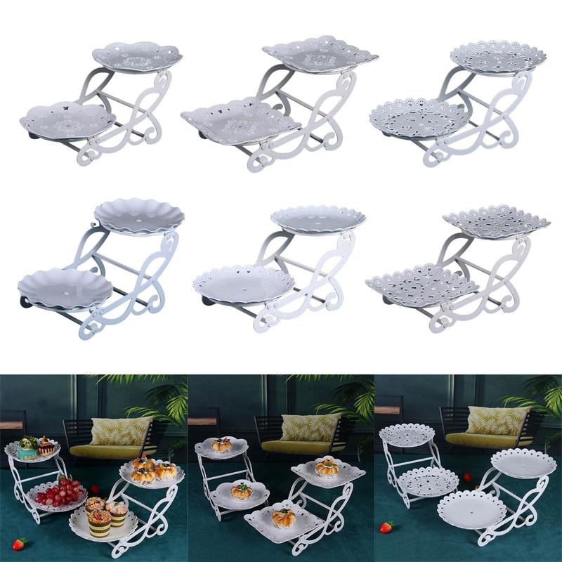 Durable Fruit and Dessert Organizer 3 Tiers Cake Display Stand - TikTok ...