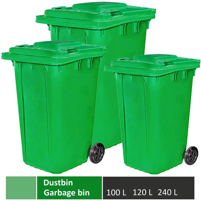 100L Dustbin Rubbish Garbage Dust Bin Outdoor Waste Trash Ca - TikTok ...