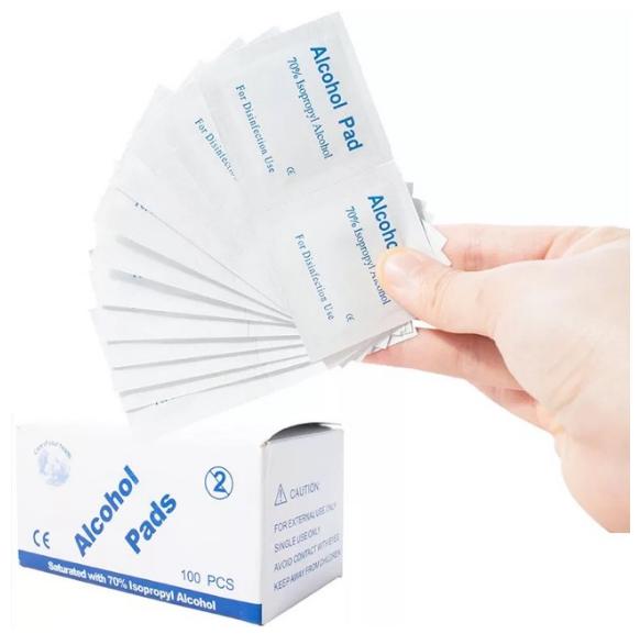 xinghe.100 pcs alcohol cotton pads, disinfection cotton pads - TikTok ...