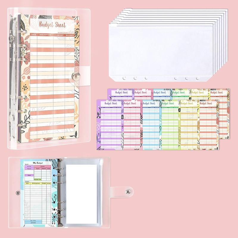 Sealed Money Transparent Loose-Leaf Binder Creative Waterproof - TikTok ...