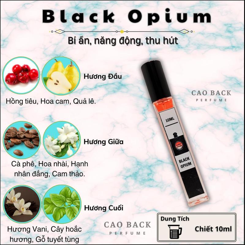 Nước hoa nữ Blach 0pium - Ngọt nhẹ nhàng quyến rũ - TikTok Shop Vietnam