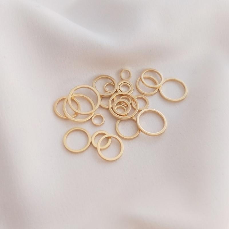 Cincin, Cincin Gantung, 8 keping / 50 keping / Borong, DIY, Warna ...