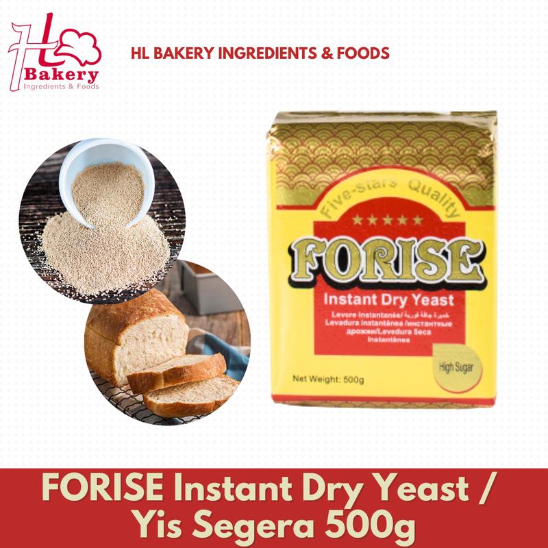 FORISE Instant Dry Yeast / Yis Segera 500g - TikTok Shop Malaysia