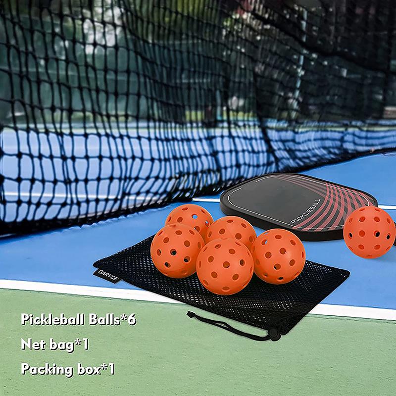 [PAL]Pickleball Ball Set 74mm 40 Holes Outdoor Pickleball Balls ...