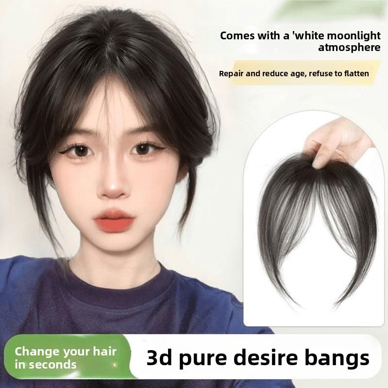 Rambut Palsu Poni, Untuk Wanita, Pertumbuhan Rambut Gebu, Penggantian ...