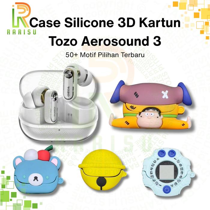 Jual Case Kompatibel Untuk Tozo aerosound 3 3D Kartun Lucu Casing ...