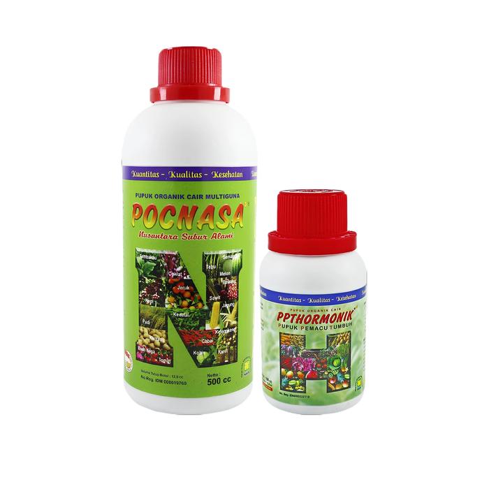 Promo Pupuk POC Nasa 500 cc Dan Hormonik 100cc Pupuk Daun, Pupuk Segala ...