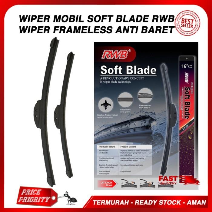 Wiper Mobil RWB Soft Blade Anti Baret Custom Fit Premium 14" - Shop ...