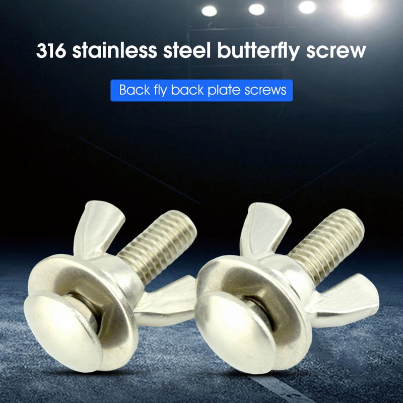 Dednhrdv Butterflies Screw Bolt Sturdy BCD Fittings Anti Corrosion ...