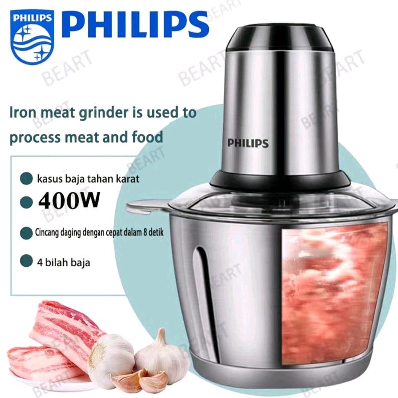 Chopper Philips Blender Penggiling Daging Serbaguna Tempered - Shop ...