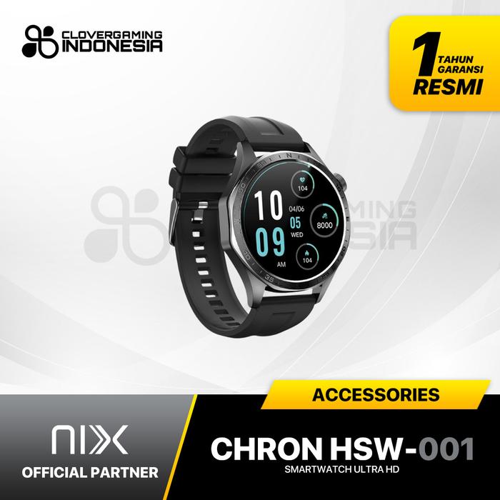 Promo NIX HSW001 HSW-001 Chron Smartwatch Ultra HD AMOLED Display ...