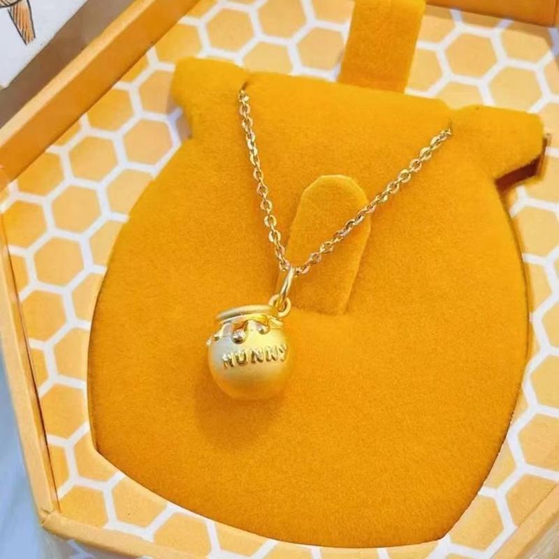 Kalung Periuk Madu Winnie the Pooh, Comel dan Mampu Milik, Untuk ...