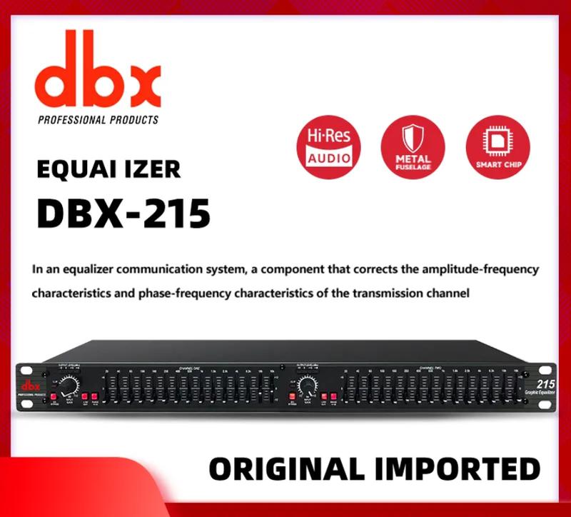 DBX 215 / 131 2-Series Graphic Equalizer (DBX-215) Audio Equipment ...