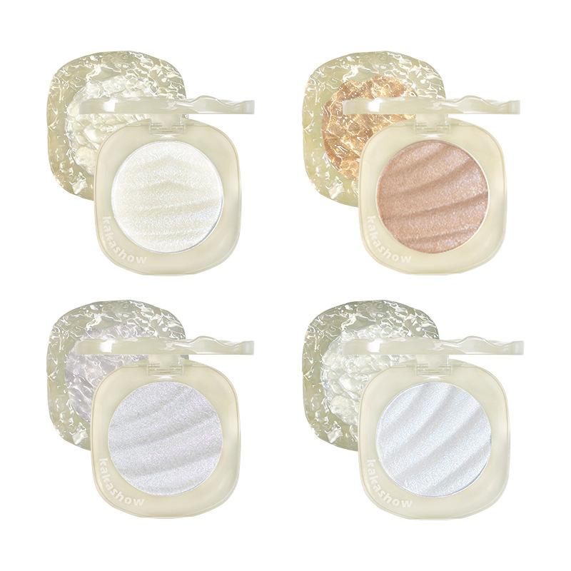 Shimmer Highlighter Powder Single Color Potato Mud Contour Palette ...