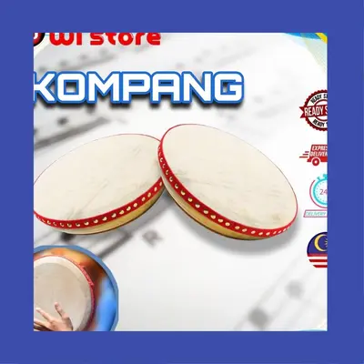 Kompang Asli Kulit Kambing Alat Muzik Tradisional Persembahan [MURAH ...