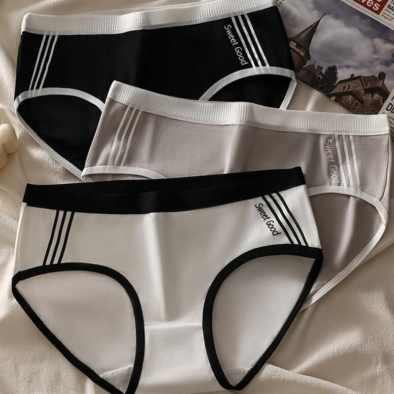 Women Cotton Panties Women Low Rise Briefs Female Solid Colo - TikTok ...