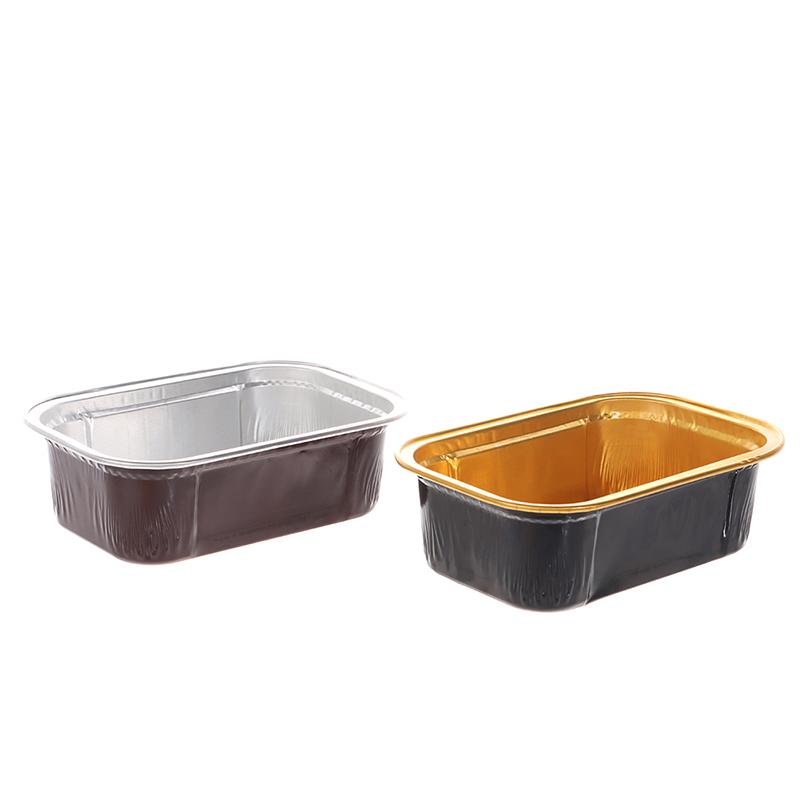 10Pcs 168ML Rectangular Heat-Resistant Aluminum Foil Bake-Resistant ...